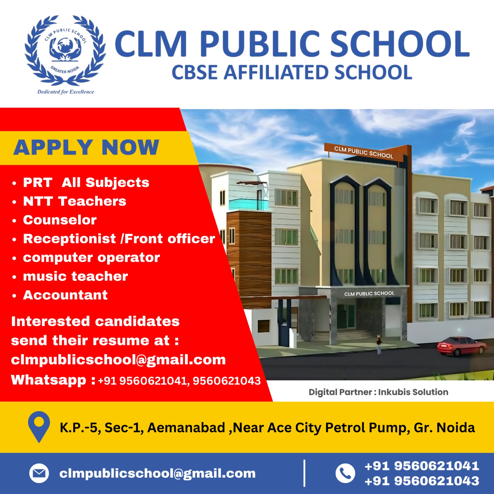 CLM Public School Greater Noida